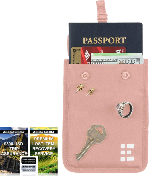 Zero Grid Hidden Bra Wallet | Protect your Valuables